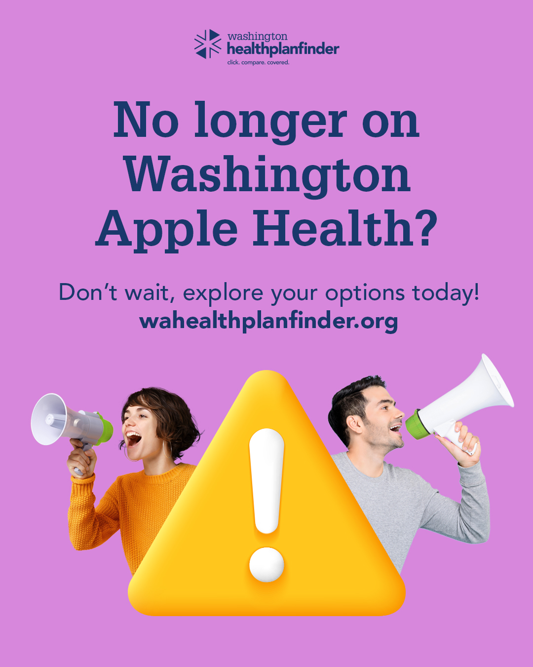 No Longer on Apple Health | Washington Health Benefit Exchange